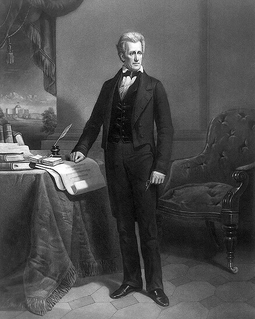Andrew Jackson Photograph