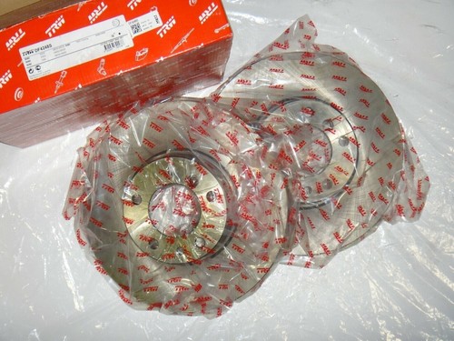 TRW OEM RR Brake Rotors Discs For Benz C250 C300 C350 E350 E400 E550 ...