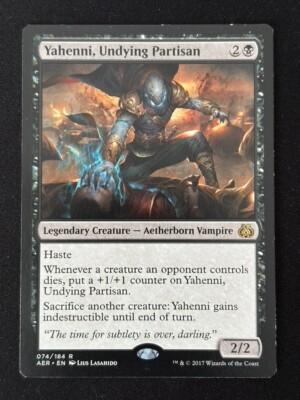 1x MTG Yahenni, Undying Partisan - Aether Revolt (AER) #74 - Magic the ...