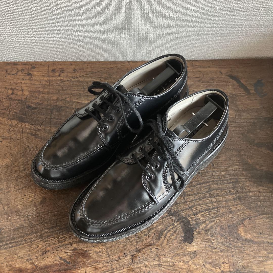 Alden Ranger Moc Cordovan Black 6.5D Plaination Sole Excellent Used ...