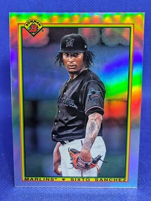 Sixto Sanchez 2019 Bowman Chrome 30th Anniversary Rookie RC #90B-SS | eBay