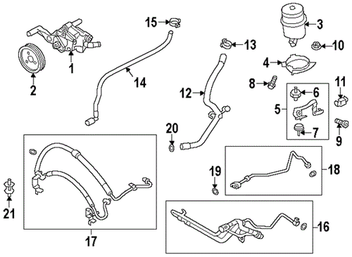 BMW 32416751127 GENUINE OEM UPR RETURN LINE CLAMP | eBay