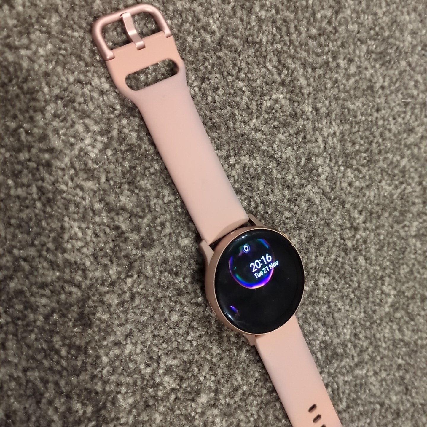 Samsung Galaxy Watch Active2 40 mm Black Aluminium Case with Black ...