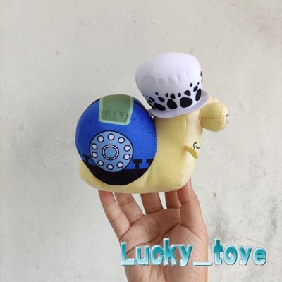 14cm One Piece Trafalgar D Law Den Den Mushi Plush Doll Stuffed Toy ...