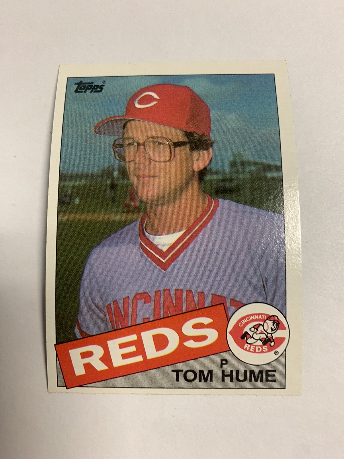 1985 Topps Cincinnati Reds Tom Hume | eBay