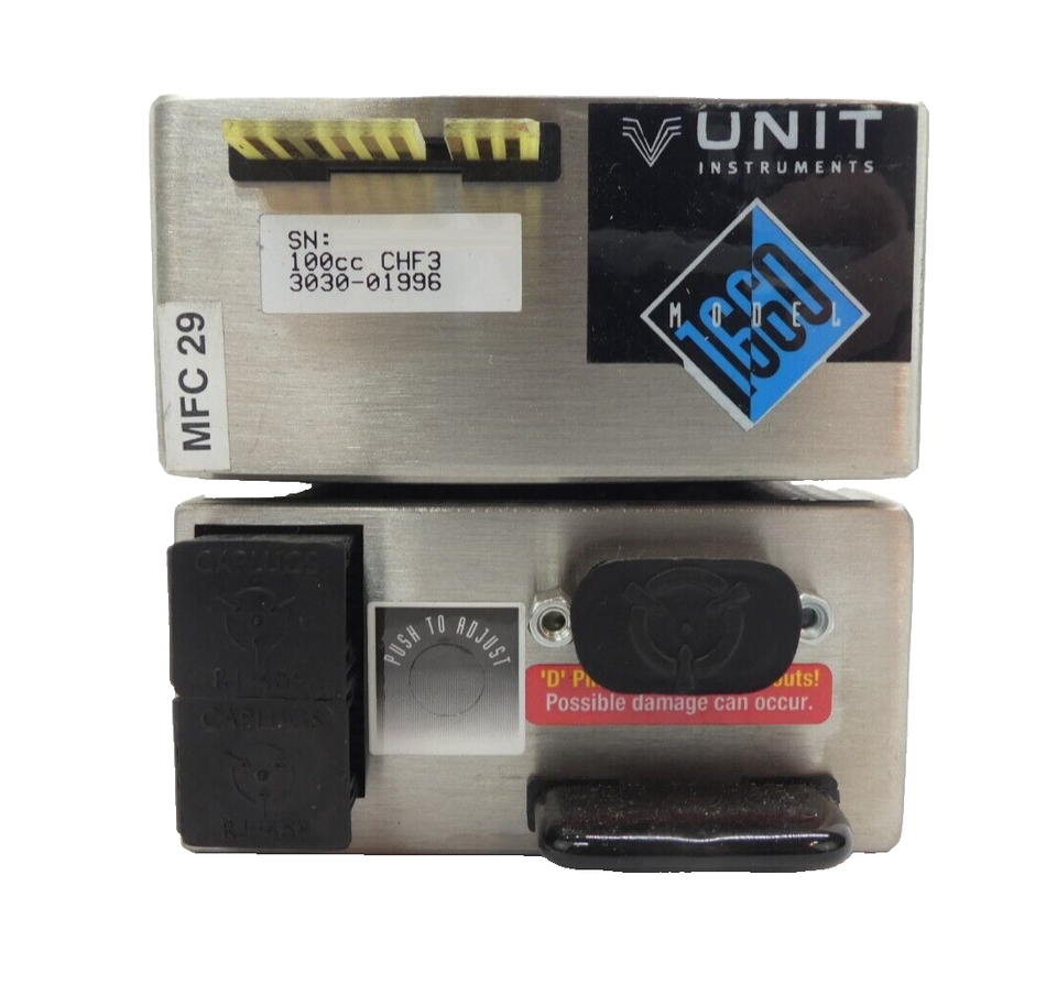 UNIT Instruments UFC Mass Flow Controller MFC UFC-3161 UFC-8165 Lot of ...