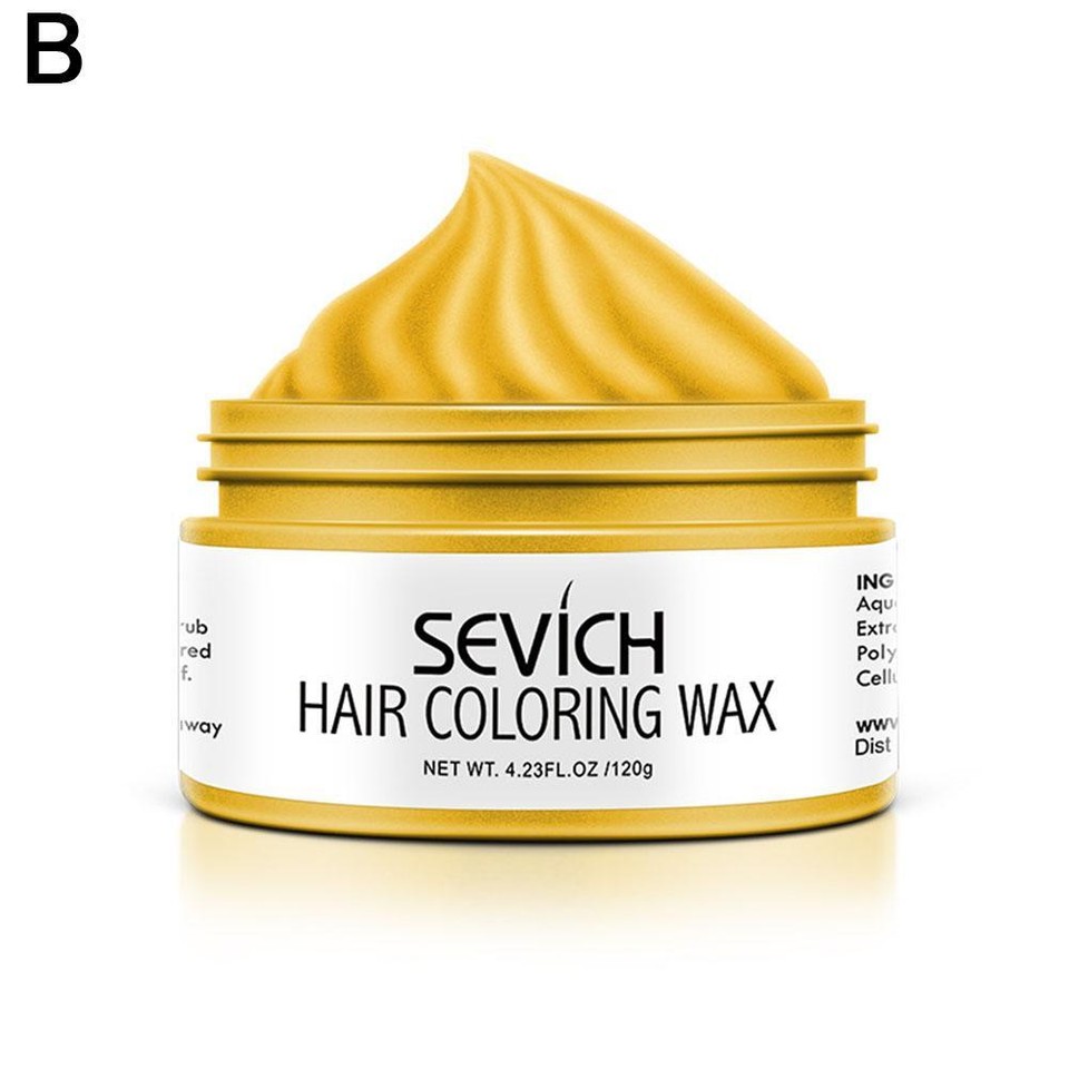 Disposable Hair Color Wax Women Men Styling DIY Mud Paste Dye Cream ...