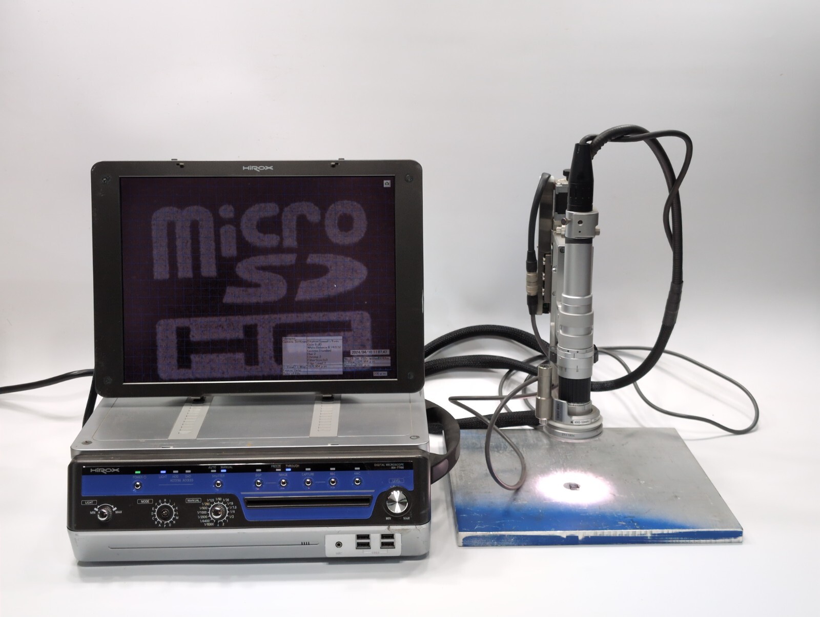 Hirox Digital Microscope MXG-5040RZ - 50-400x with KH-7700 control ...
