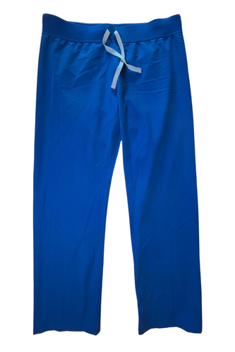 FIGS Technical Collection Scrubs Pants Uniform Womens Drawstring Blue ...