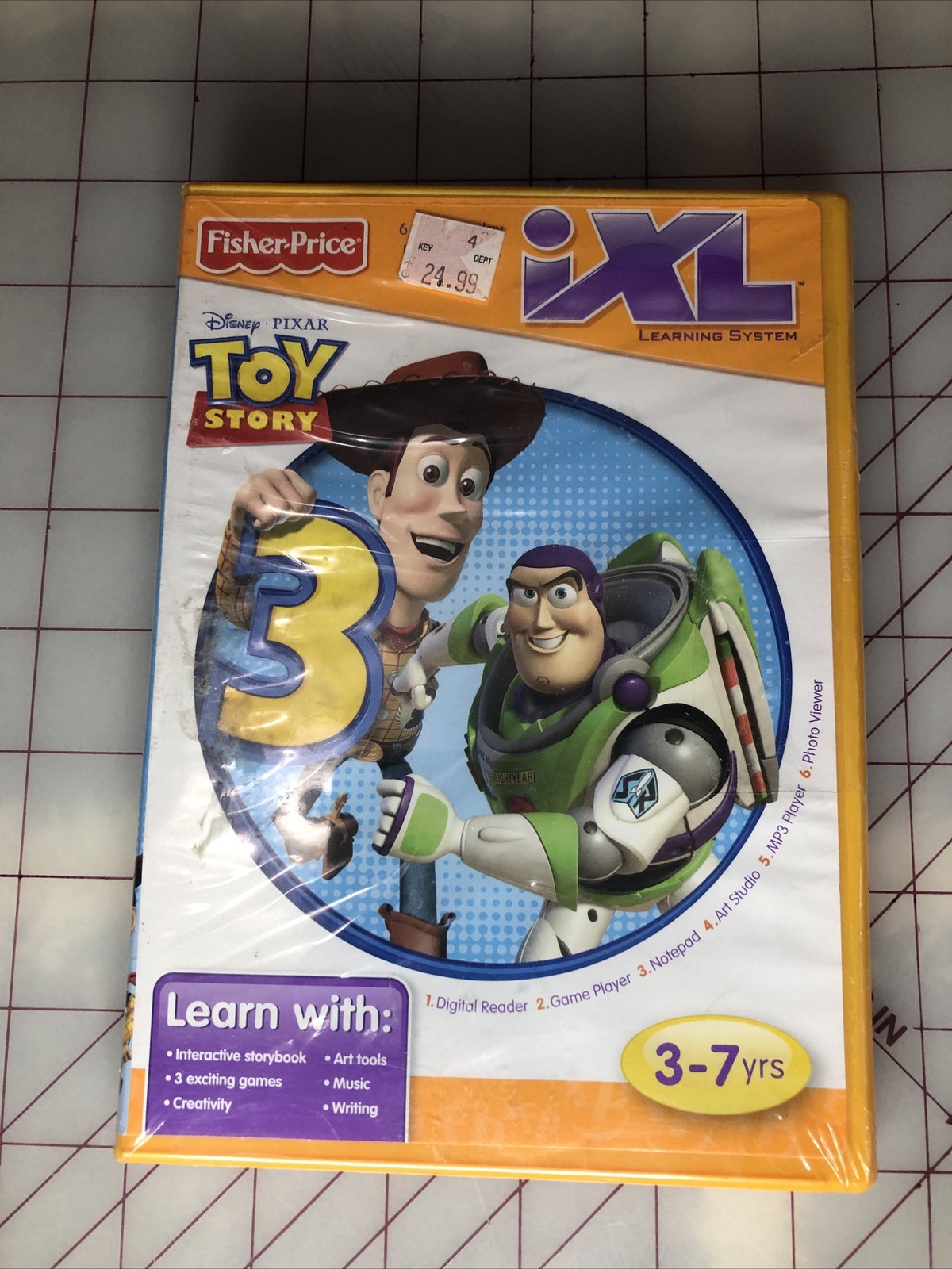 New Sealed Toy Story 2 Fisher Price iXL Learning System Software iXL ...