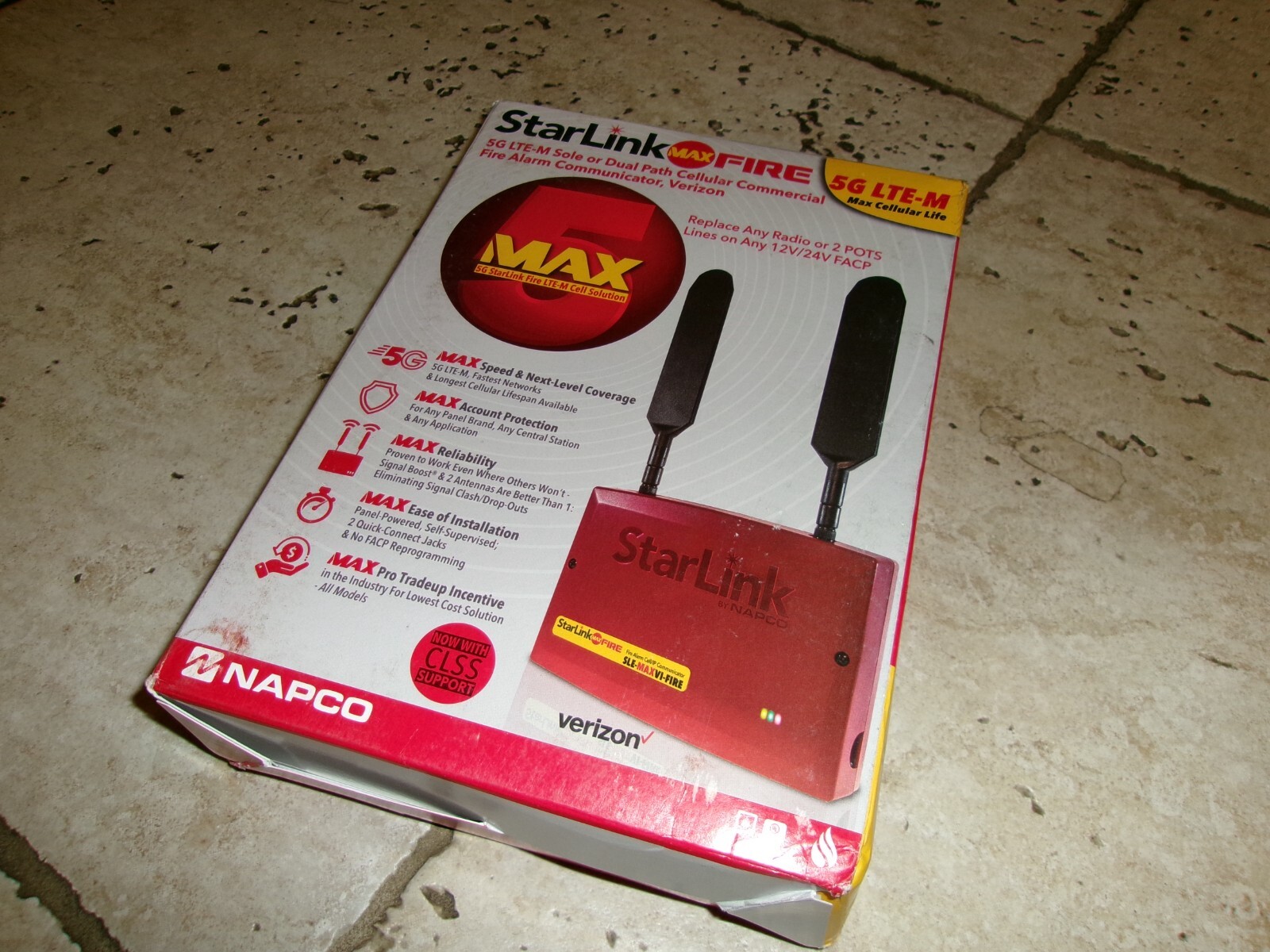 Napco StarLink Max Fire SLE-MAXVI-FIRE 5G Dual Path Alarm Communicator ...