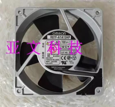 OMRON R87F-A1A13HP 100V 14/12W 120*120*25MM 12CM Aluminum Frame Cooling ...