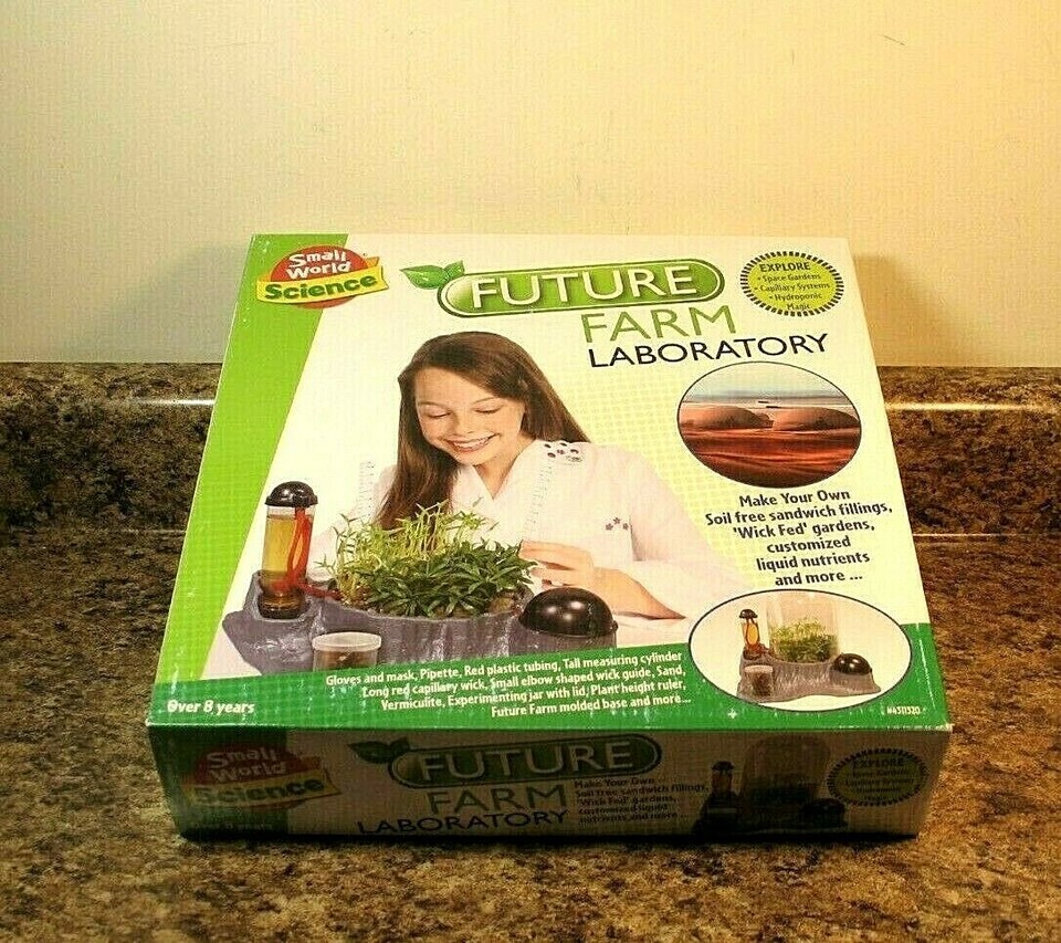 Small World Science Future Farm Laboratory Garden Science Set NEW | eBay