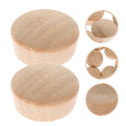 50 Pcs Small Hole Plugs Cork Wooden Replacement Stoppers Carpenter Bee ...