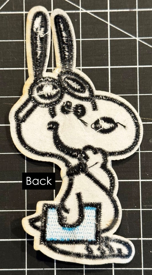 Peanuts: Happy Ears Snoopy Embroidered Iron On Patch | eBay