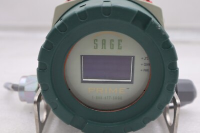 SAGE PRIME SRP-300-DC24-AIR INSERTION NATURAL GAS FLOW METER STOCK 4880 ...