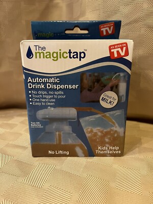 The Magic Tap Automatic Drink Dispenser Great 4 Kids NIB | eBay