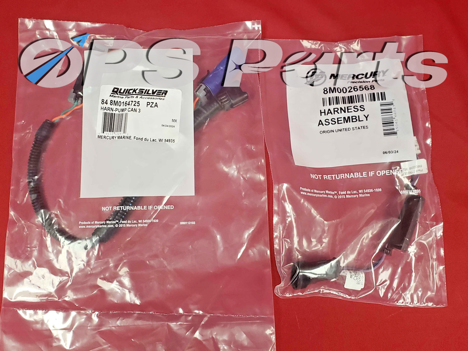 New/ OEM Mercury Gen C Harness Adapters - 8M0026568 & 8M0164725 | eBay