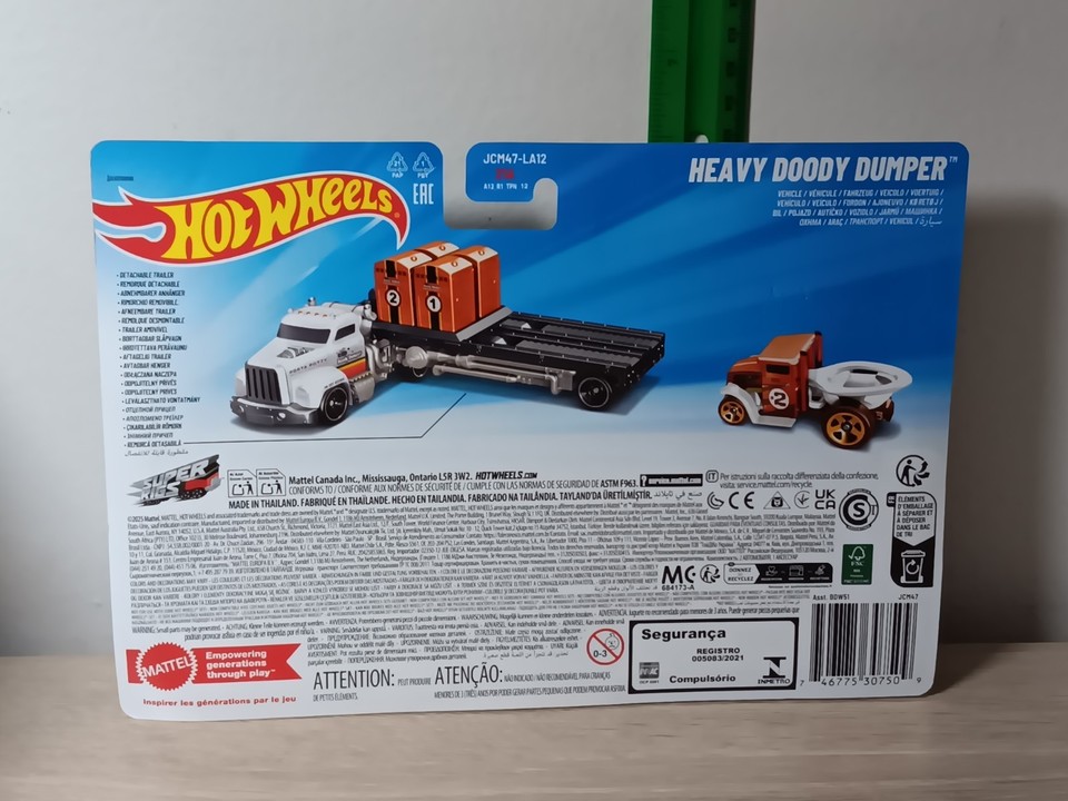 *FREE SHIP* HEAVY DOODY DUMPER Hot Wheels Super Rigs Diecast Vehicle | eBay