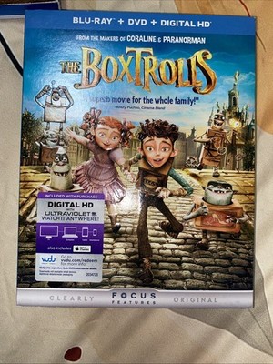 The Boxtrolls (Blu-ray/DVD, 2015, 2-Disc Set) | eBay