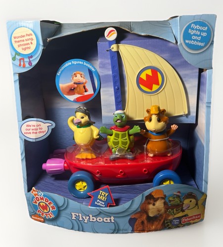 Wonder Pets Flyboat Playset Includes Ming-Ming, Linny and Tuck Figures ...