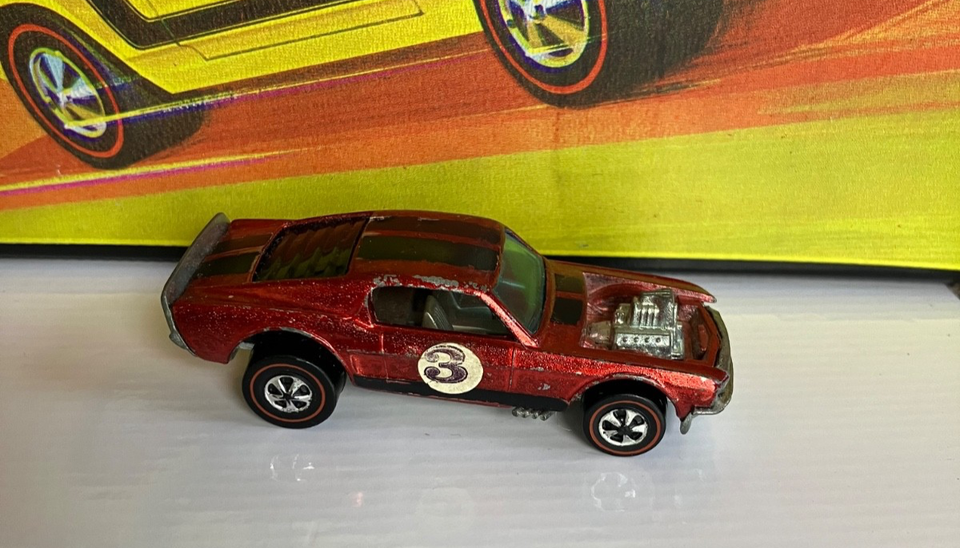 🔥Hot Wheels Redline RED Boss Hoss Spoiler HK All Original🔥 | eBay