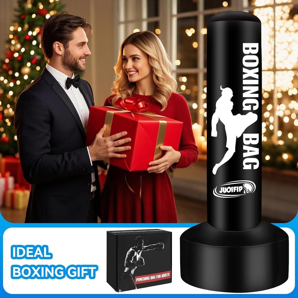 Heavy Punching Bag Boxing Free Standing Fitness MMA Fitness Training ...