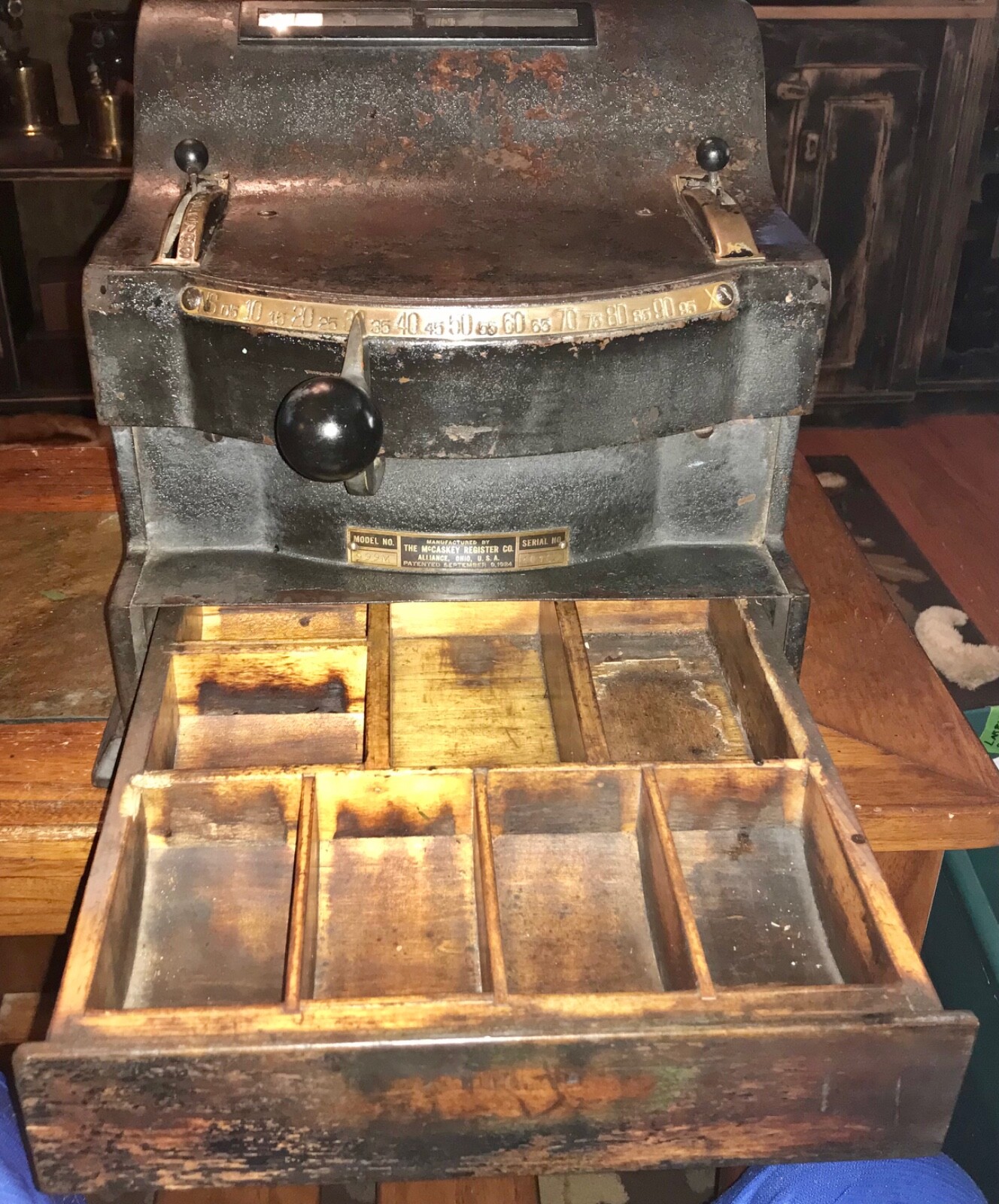 Antique McCaskey 999M Cash Register | eBay