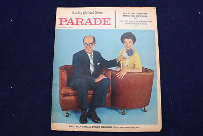 1960 OCTOBER 2 PARADE MAGAZINE - PHIL SILVERS & POLLY BERGEN COVER - E ...