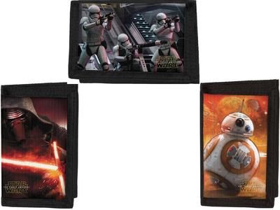 STAR WARS 3D LENTICULAR WALLET KYLO REN BB8 STORMTROOPER JEDI KIDS ...