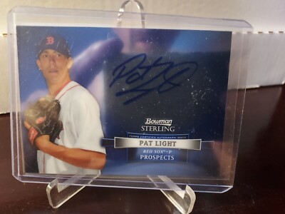 2012 Bowman Sterling Prospect Auto Pat Light #BSAP-PL Auto | eBay