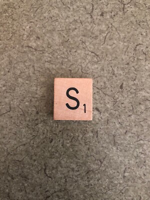 Scrabble Tiles Beautiful Individual Vintage Wooden Letters! German ...