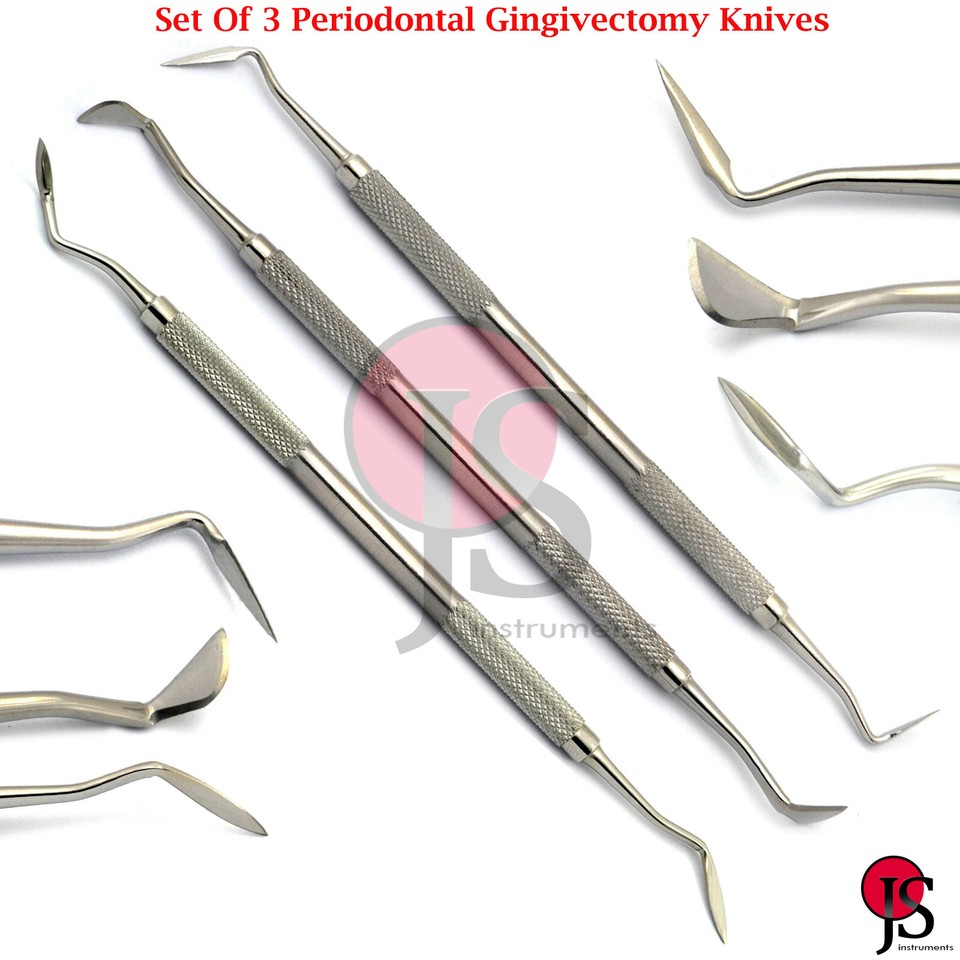 Dental Periodontal Surgery Knife Periosteal Elevator Needle Holder ...