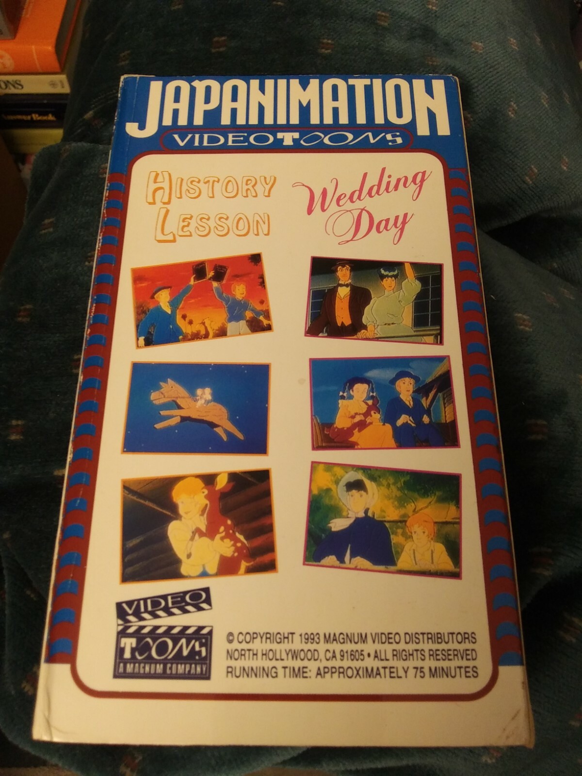 Japanimation Videotoons History Lesson / Wedding Day VHS 80s TV cartoon ...