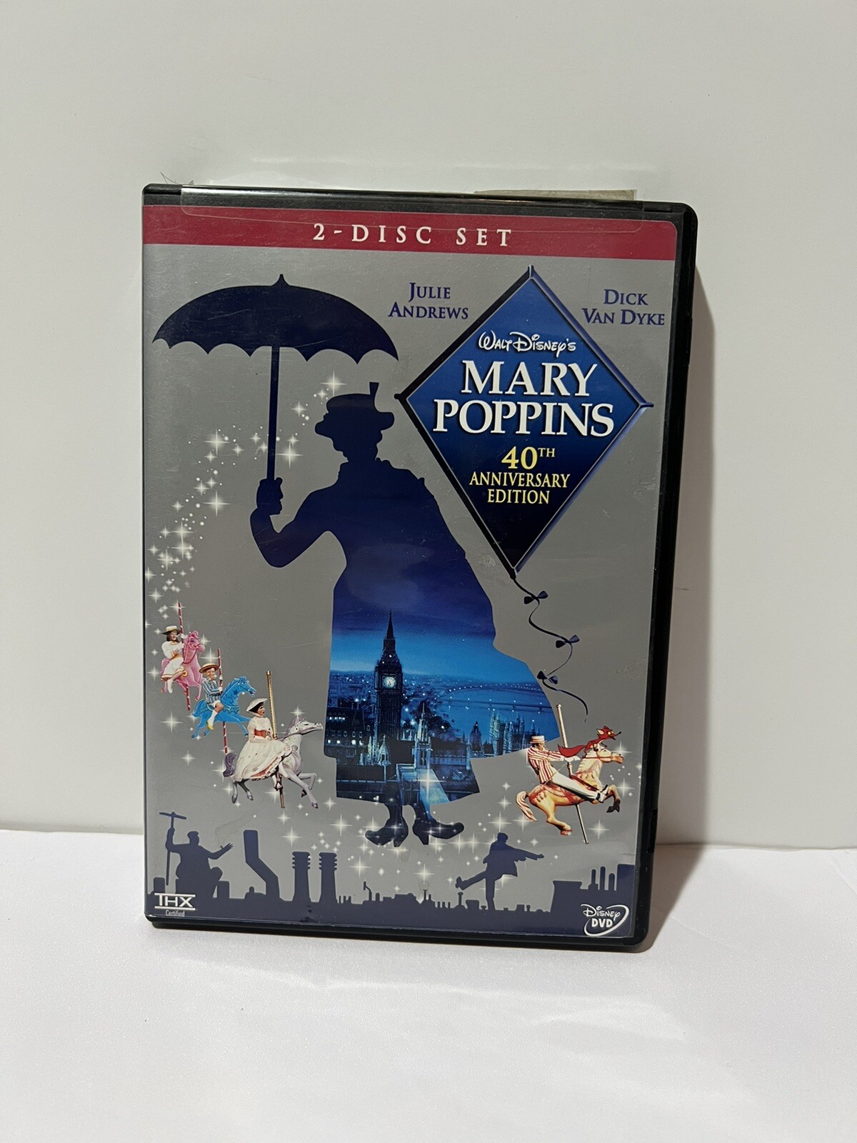 Mary Poppins (DVD, 2004, 2-Disc Set) 40th Anniversary Edition Julie ...