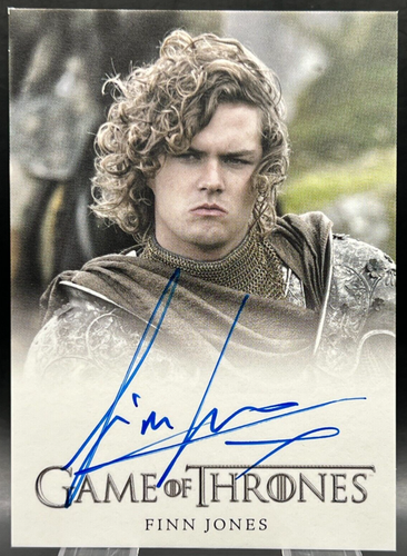 2012 Game of Thrones Finn Jones Autograph NM+ Loras Tyrell Auto S21 | eBay