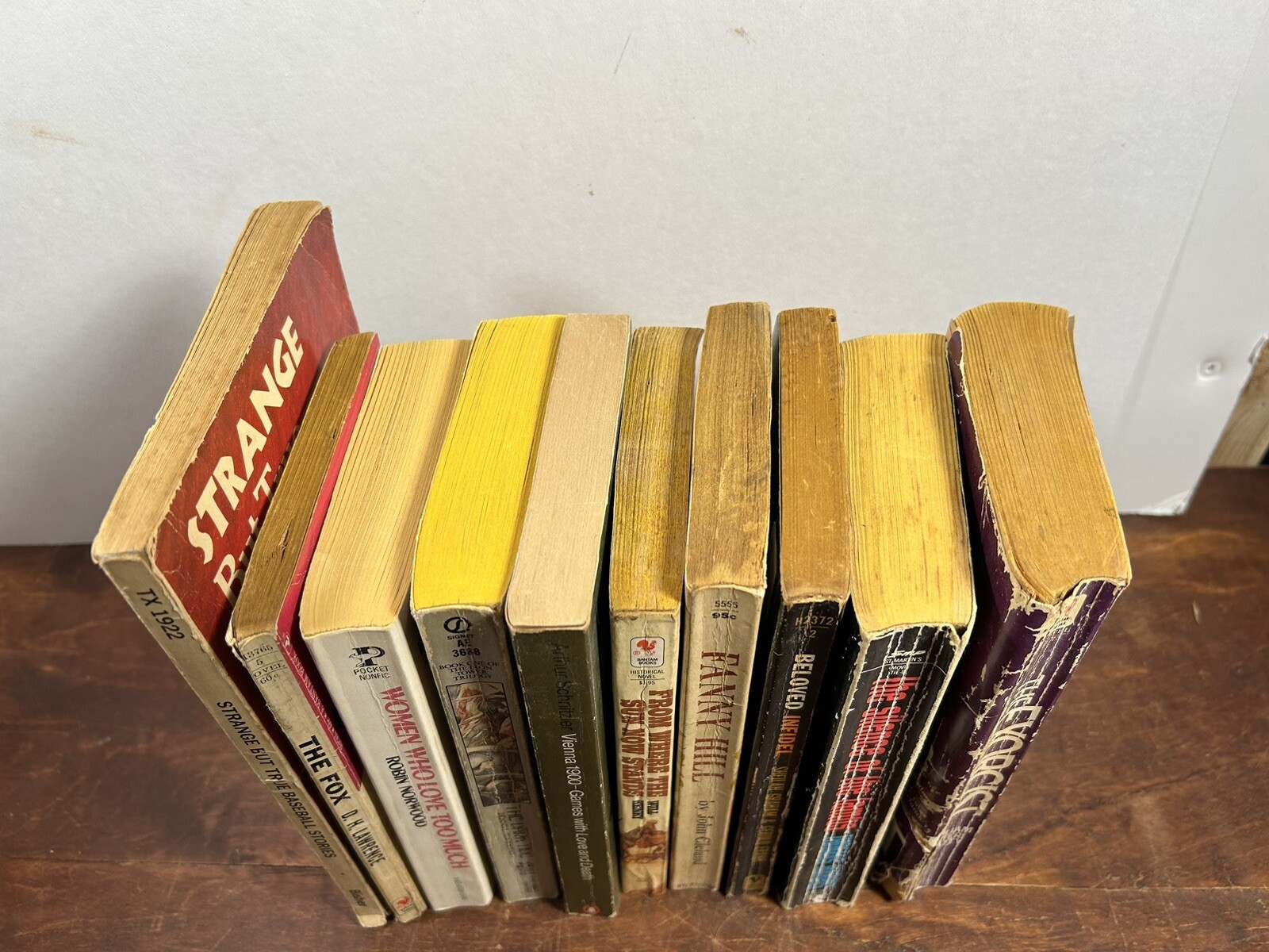 Mixed Lot Of 10 Vintage Paperback Books Assorted Genres | eBay