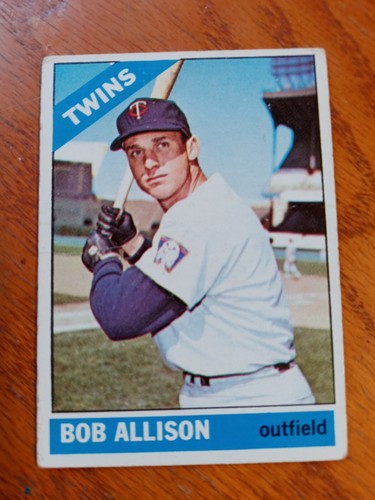 1966 TOPPS #345 BOB ALLISON TWINS | eBay
