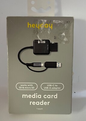 Media Card Reader heyday™ Black NIB F101 | eBay