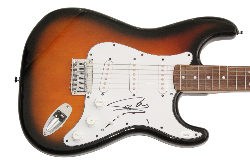 Tom Kaulitz Tokio Hotel Signed Autograph Fender Electric Guitar ...