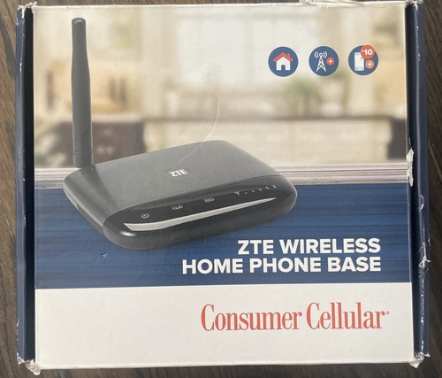 Consumer Cellular ZTE Wireless Home Phone Base Model WF721 | eBay
