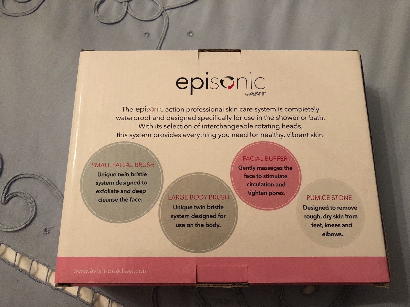 Episonic Professional Skin Care System 6 Piece Avani Beauty Face Body Treatment | eBay