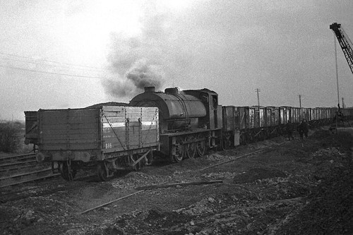 NCB 0-6-0st Austerity shunting Manvers Main Sth Yorkshire Colliery Rail ...