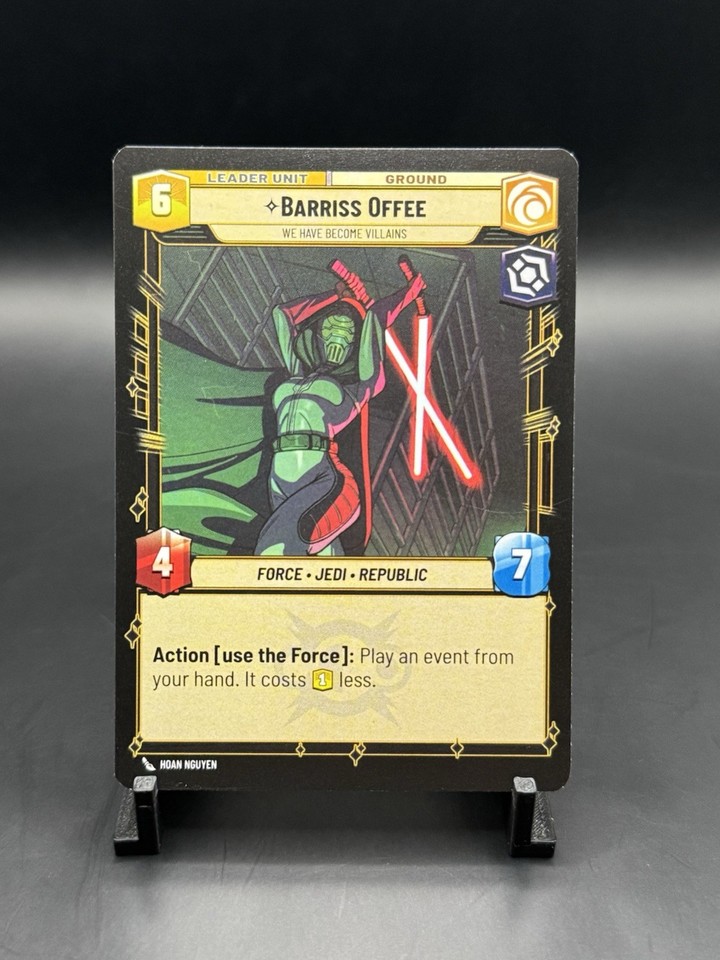 Star Wars: Unlimited - Barriss Offee - Legends Of The Force NM/M ...