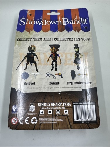 Showdown Bandit Miss Undertaker Action 5" Figure Series 1 | eBay