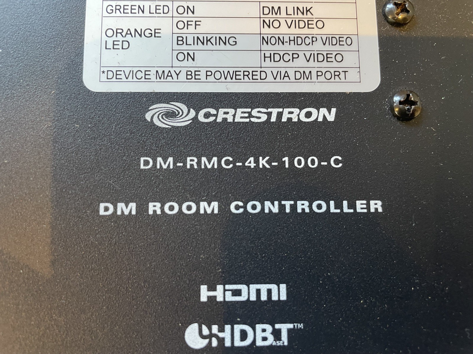 Crestron DM-RMC-4K-100-C Digital Media Room Controller | eBay UK