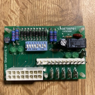 Trane American Standard ECM Blower Motor Control Board C800796P01 ...