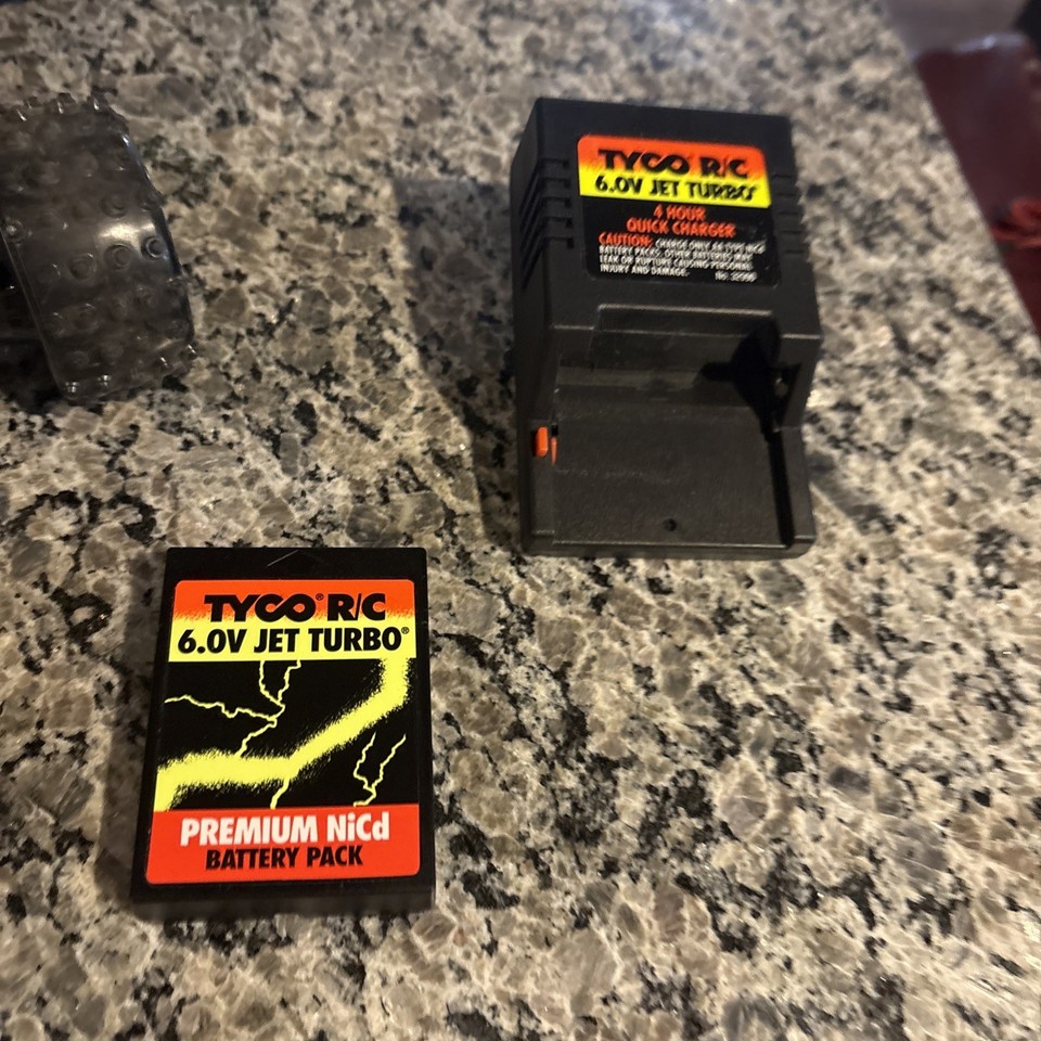 Tyco RC Turbo Tantrum Radio Control Car Buggy 6.0v Black Battery ...