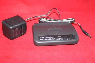 5-Port 10/100 Ethernet Switch, Siemens SpeedStream SS2105, with Uplink ...