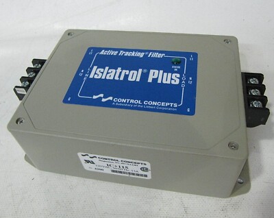Control Concepts Isatrol Plus Active Tracking Filter 120VAC 15A IC+115 ...